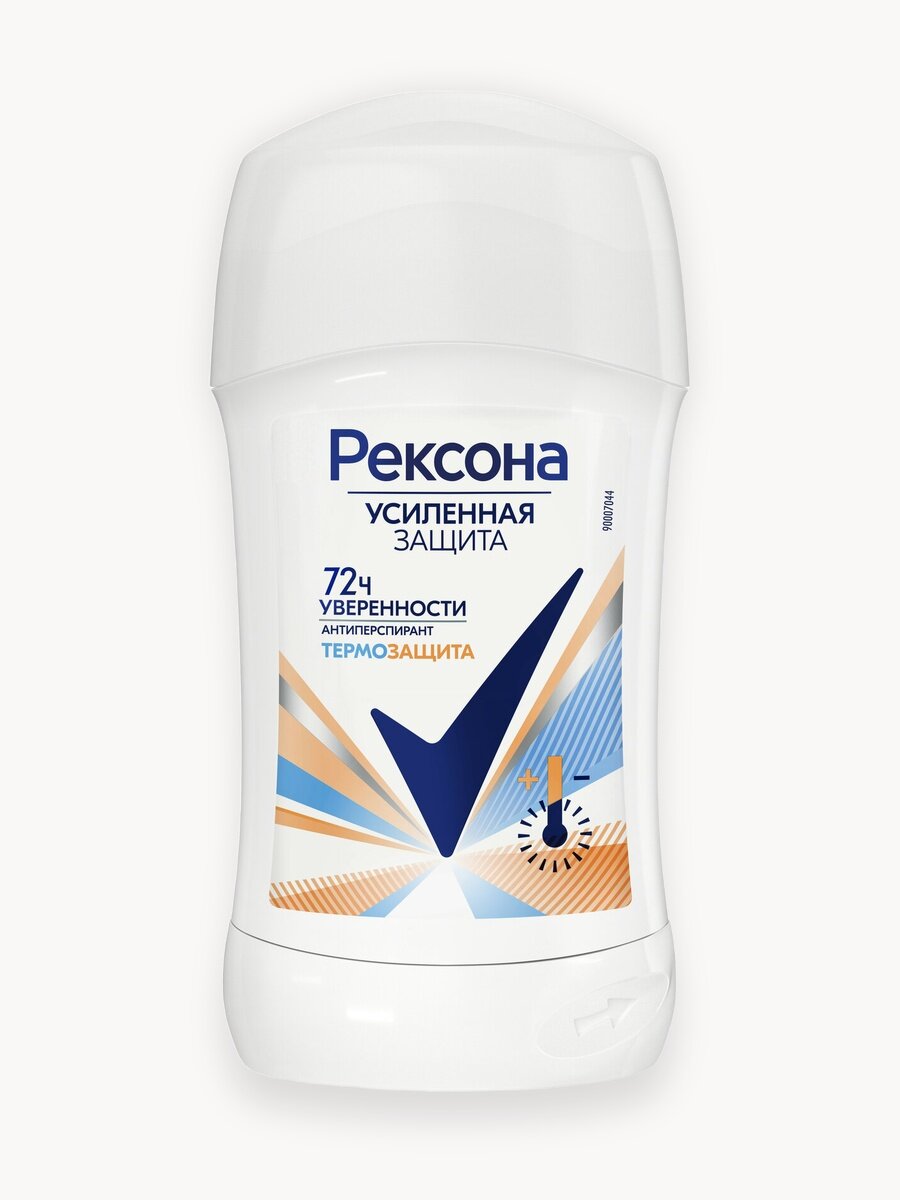 Рексона Дезодорант женский твердый стик антиперспирант Термозащита, 40 мл