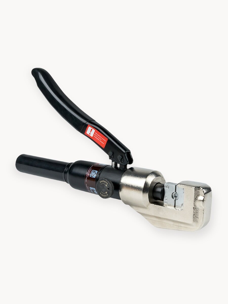 Пресс гидравлический ручной ПГРс-70 EKF Expert для опрессовки алюминиевых и медных кабельных наконечников и гильз