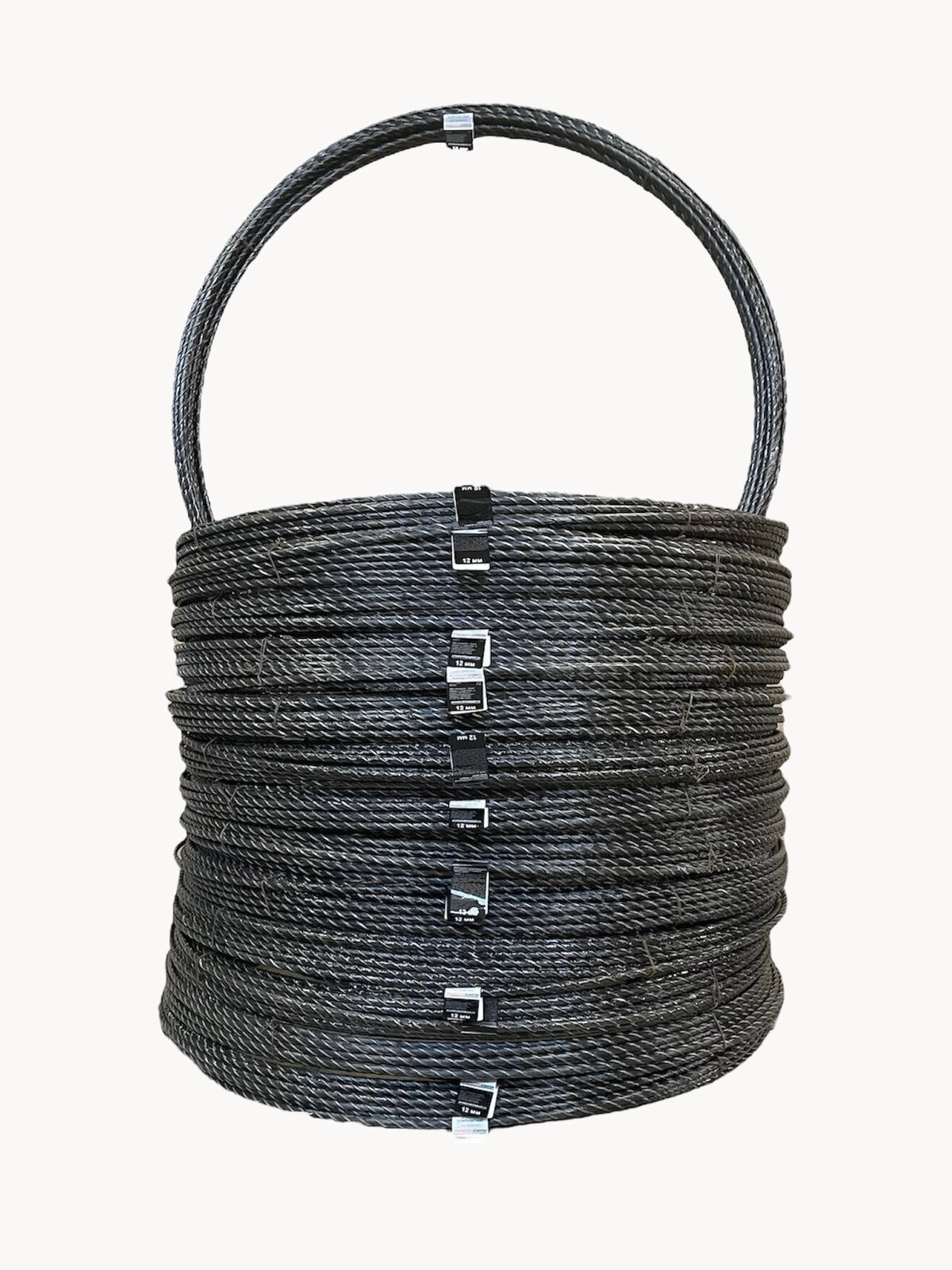 Арматура композитная 12 мм ГОСТ бухта 50 м стеклопластиковая "Арматура Композит"