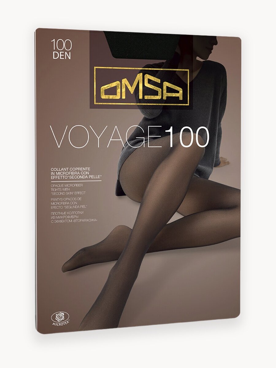 Колготки Omsa Зимние из микрофибры