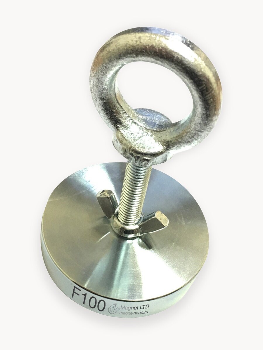 Поисковый магнит односторонний Magnet LTD F100 сила сц. до 180кг