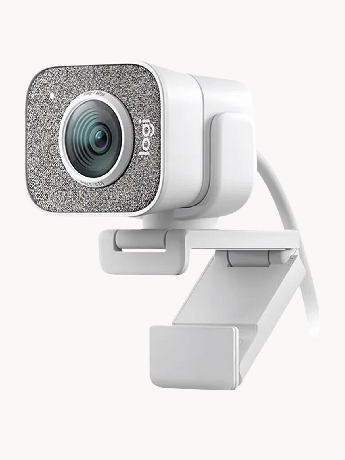 Веб-камера Logitech StreamCam, white, фиксированная фокусировка, встроенная в монитор