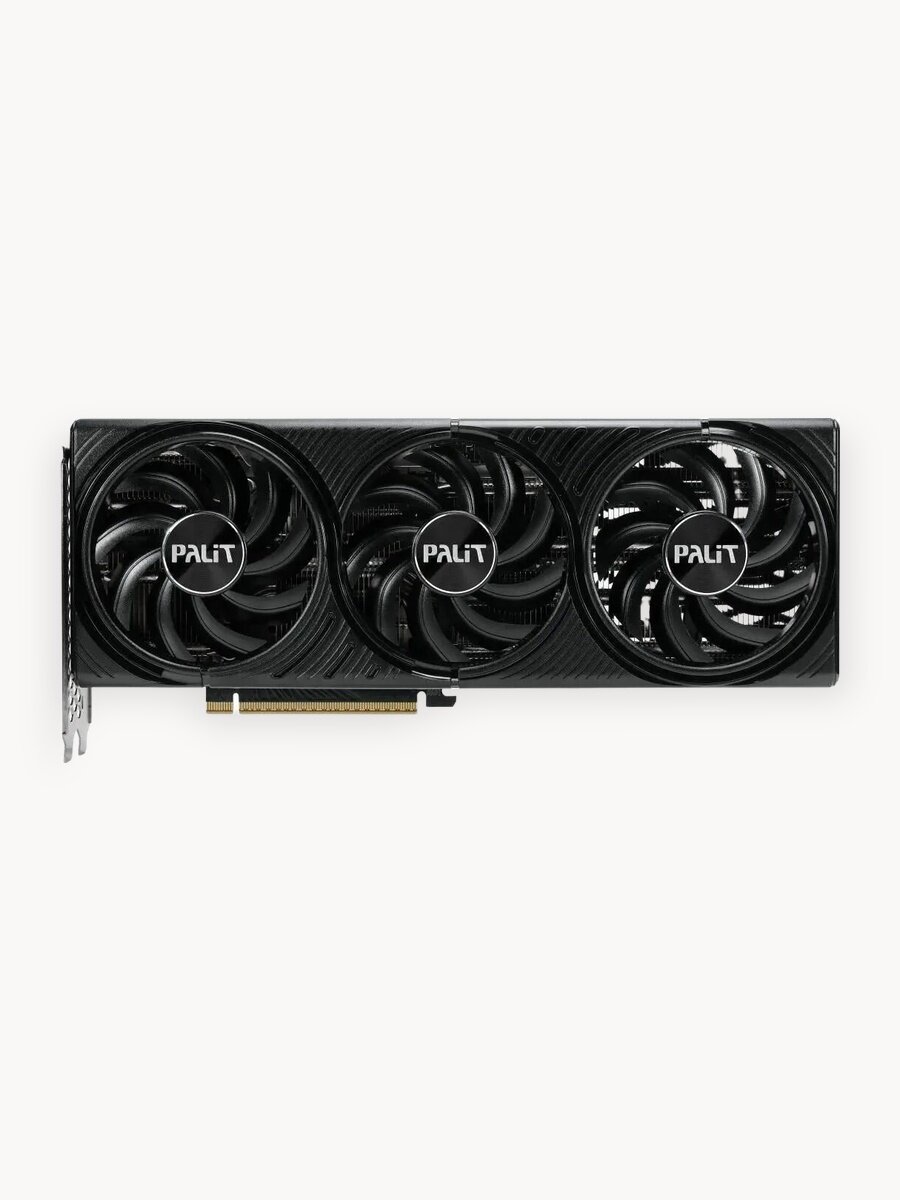 Видеокарта Palit NVIDIA GeForce RTX 5070 Infinity 3 12ГБ, GDDR7, Ret NE75070019K9-GB2050S