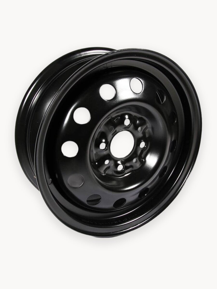 Диск колеса (черный) для LADA Kalina, Priora, Granta, 2110-2112; R14 5J 4x98/58.6 ET35