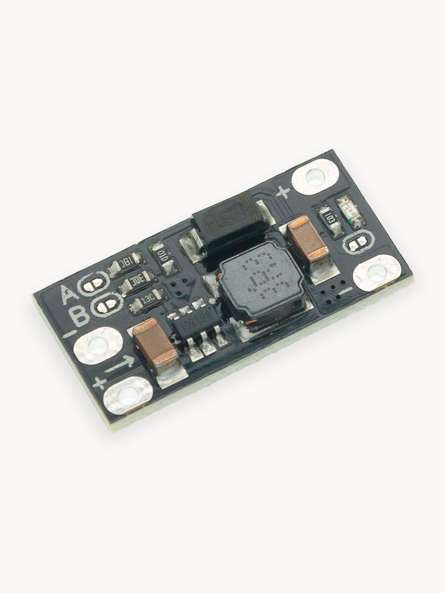 Mini DC-DC преобразователь повышающий (с возможностью установки перемычки)