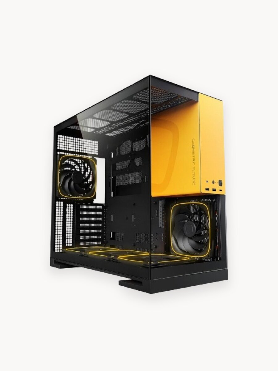 Корпус Geometric Future Model 5 Black Yellow (1AM5WKBY01100)