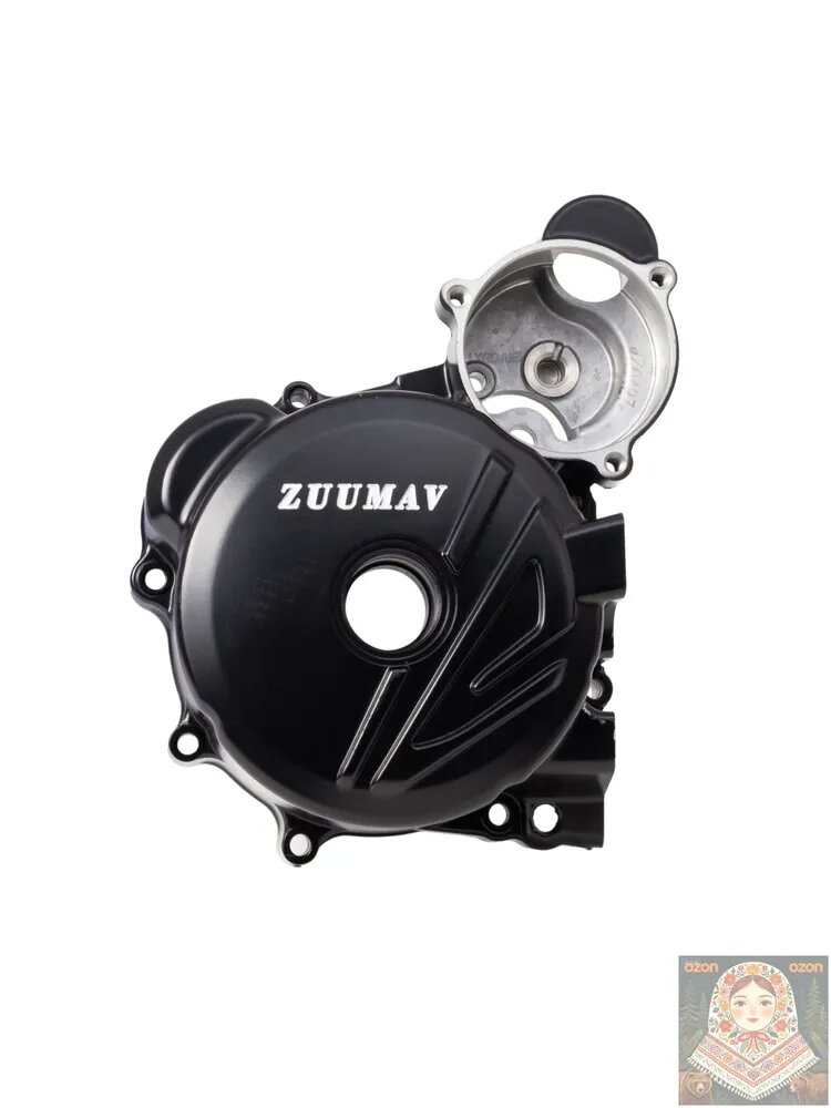 Левая крышка картера двигателя(генератора) YB250R YB300H YBS300 оригинал Loncin