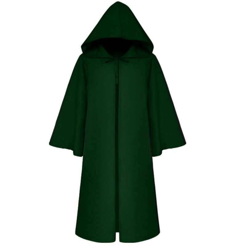 Плащ Мрачного Жнеца на Хэллоуин-Зеленый-XL