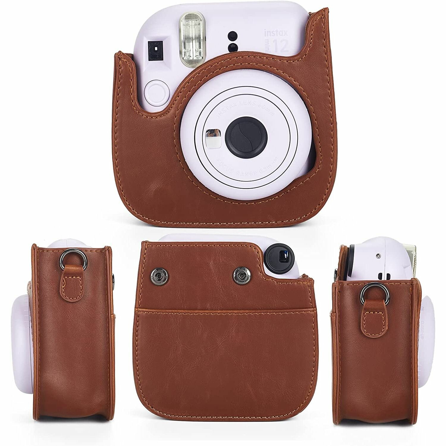 Чехол MyPads для фотоаппарата Fuji Instax mini 8/9/11, универсальный, черный