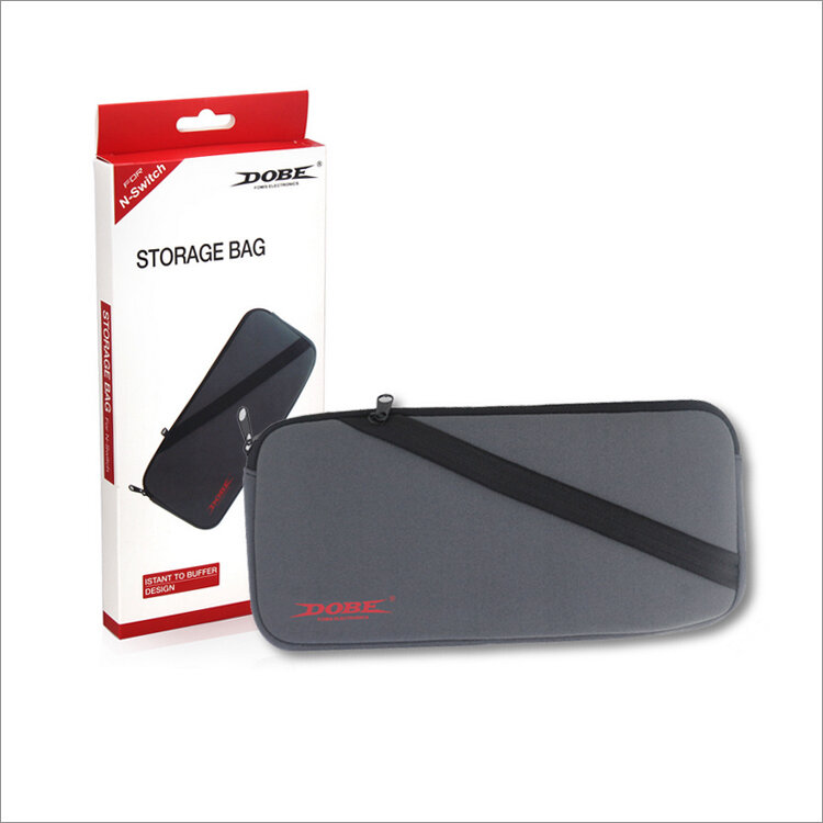 Неопреновый чехол MyPads для Nintendo Switch Storage bag серый DOBE TNS-859