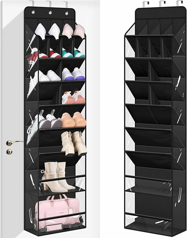 Органайзер для обуви над дверью