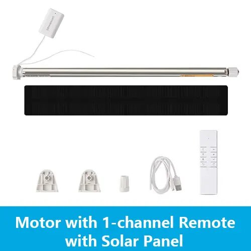 Zemismart мотор для штор 17/25/28 мм, Motor R1 Solar Panel
