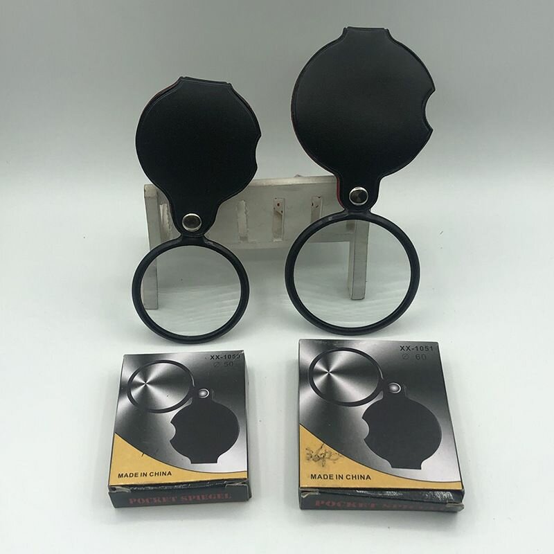 70mm Лупа кожаная