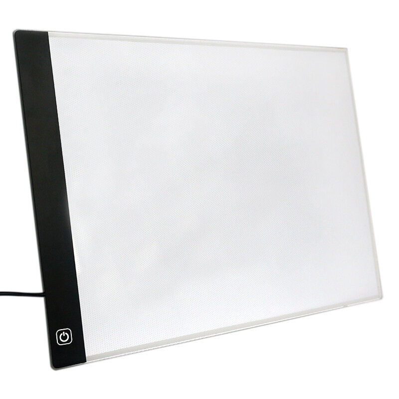 XINQIUS Led Lighted Drawing Board Ultra A4 Drawing Table Table Table Light Pad Sketch Book Blank Canvas For Painting Acrylic Watercolor Paint
