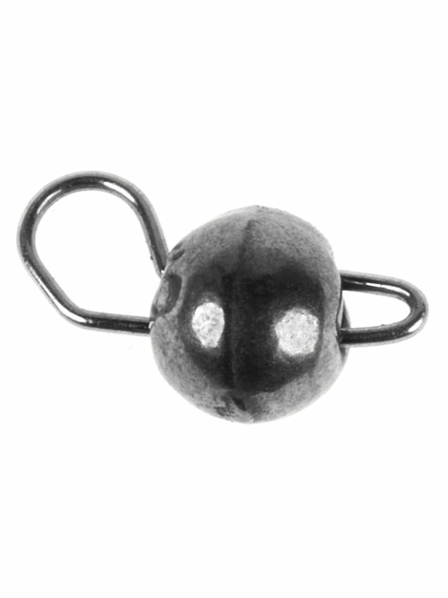 Грузила разборные вольфрамовые LUCKY JOHN головки TUNGSTEN JIG BALL, вес 0,5г, набор 7шт.