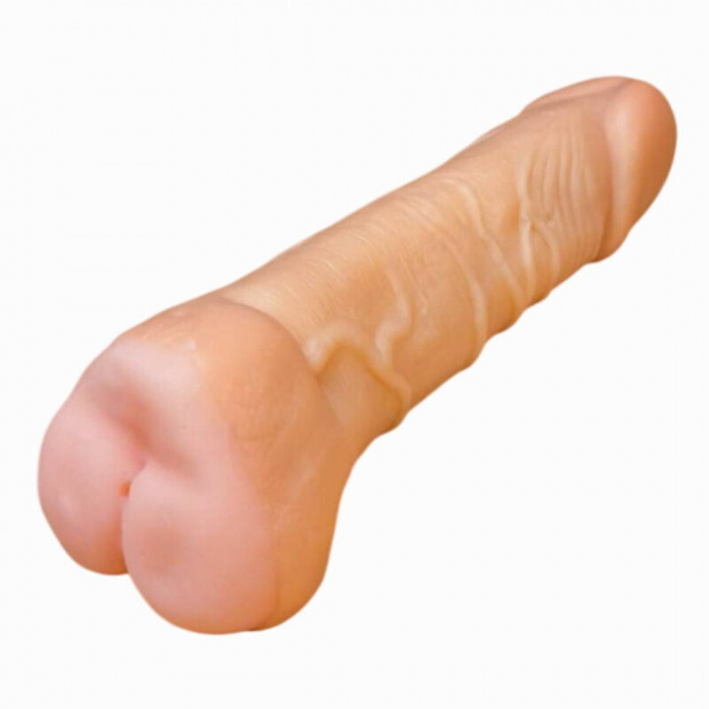 Фаллоимитатор и мастурбатор-анус 2 в 1