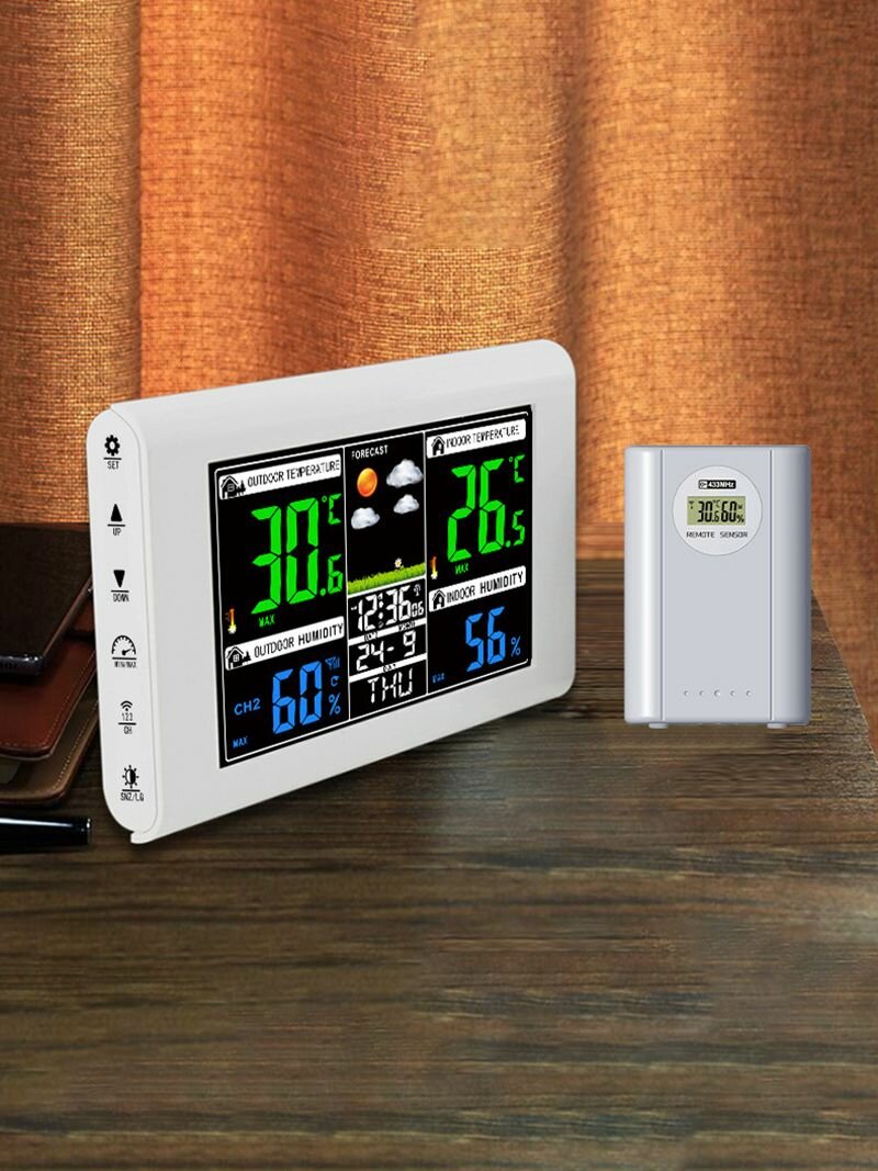 Метеостанция Домашняя С Выносным Датчиком