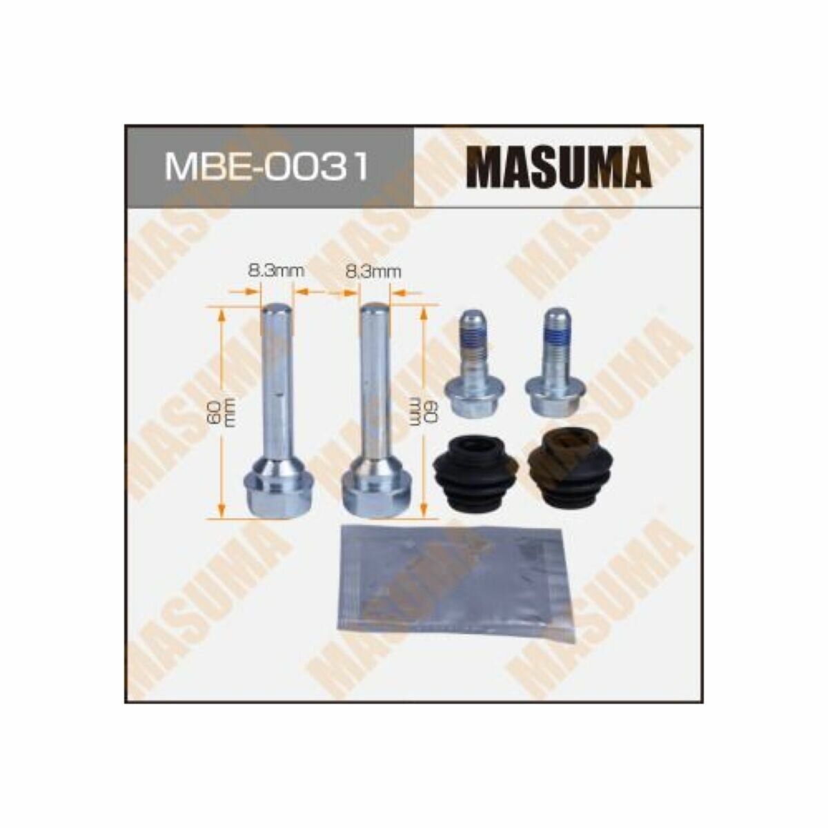 Ремкомплект Направляющих Суппорта Зад.(Masuma Mbe-0031)