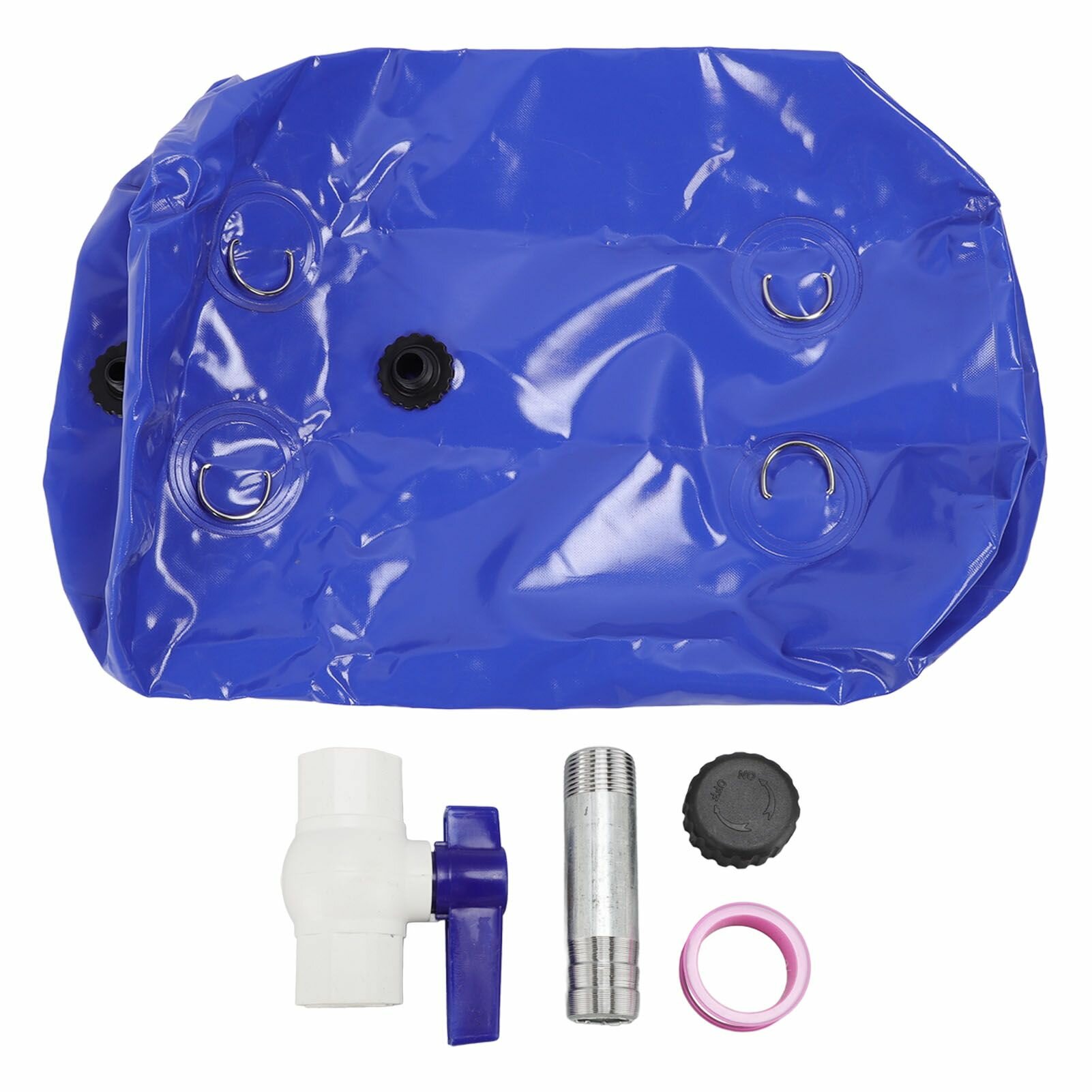 Водяной резервуар для хранения 110 л большой емкости складной портативный ПВХ мягкий резервуар для воды для улицы