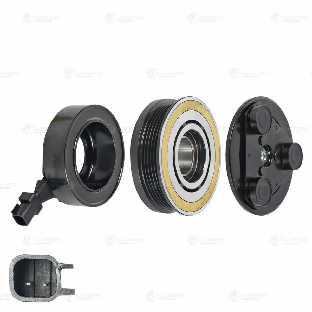 Муфта Эл/Магн. Компрессора Кондиц. Для А/М Ford Focus Ii (05-) 1.4I/1.6I (Lmac 1001)(Luzar Lmac1001)