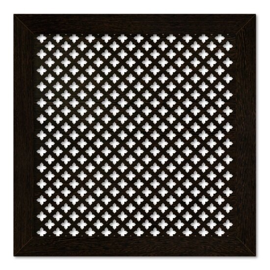 Экран для радиатора ТМ Стильный Дом 60х60см, DE LUXE Готико венге