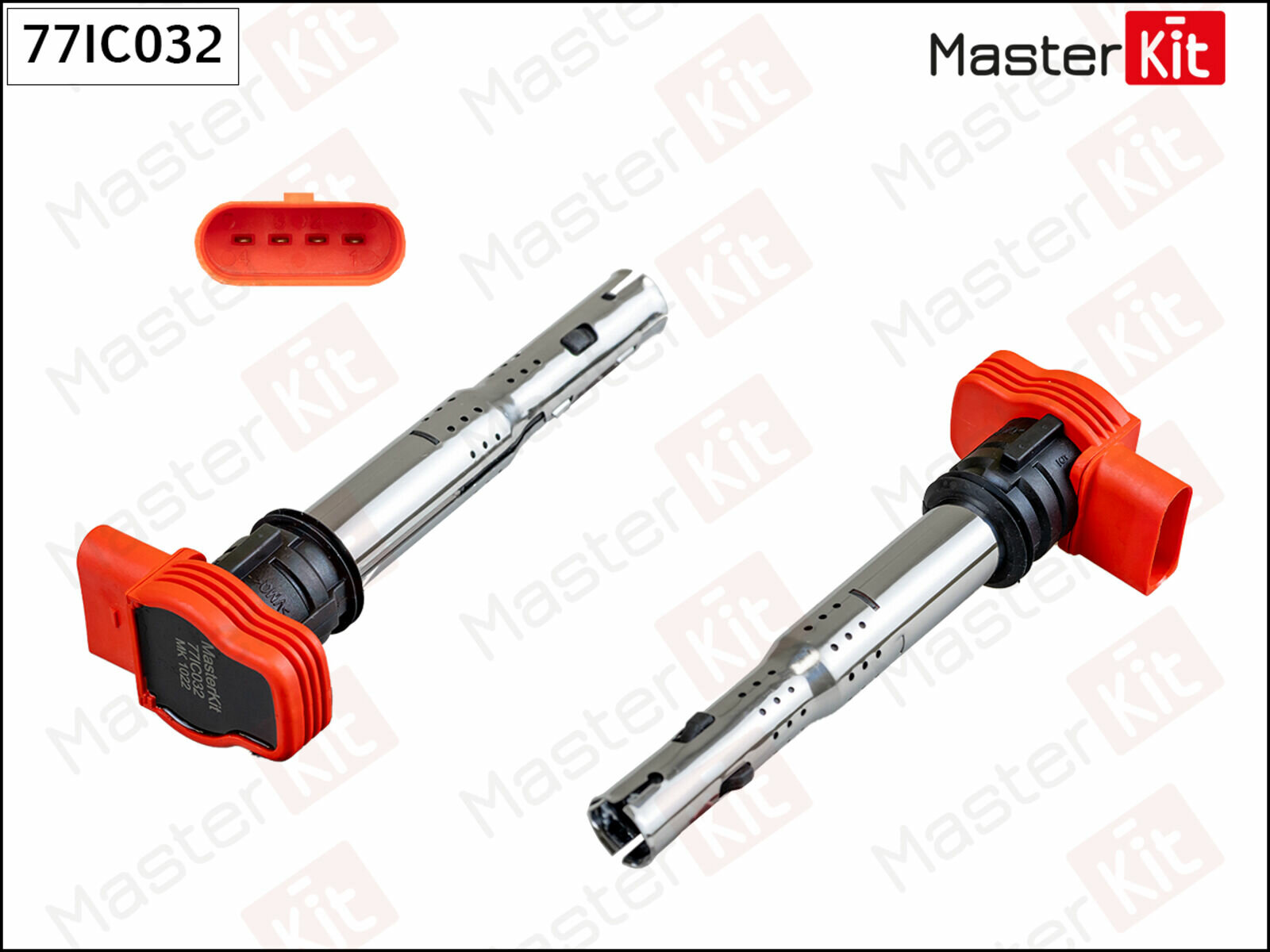 Катушка Зажигания Audi A4/A6/A8/Q7 2.0-4.2 04-08(Masterkit 77Ic032)