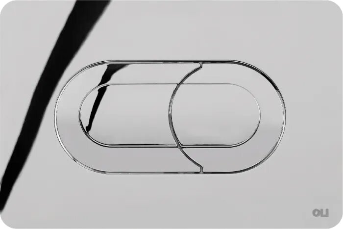 Кнопка смыва OLI Salina Salina 640084 хром