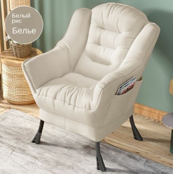 Кресло-качалка Кресло-качалка для спальни, до 150кг，66х61х86 см