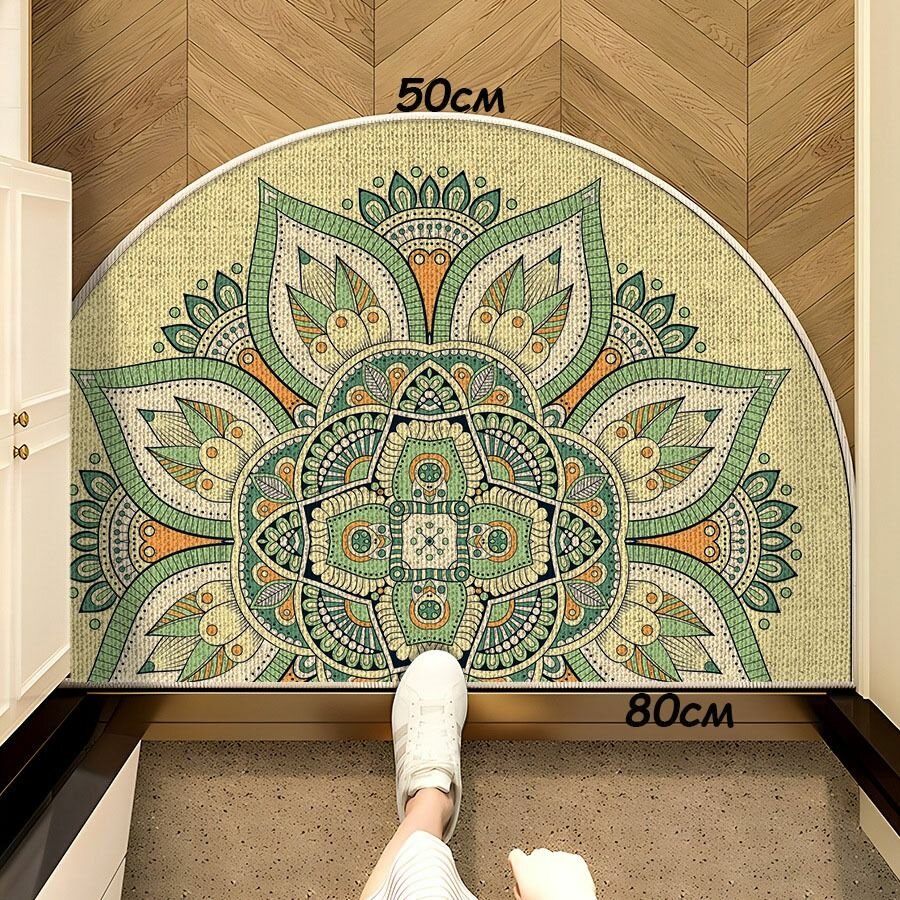 Коврик полукруглый для прихожей