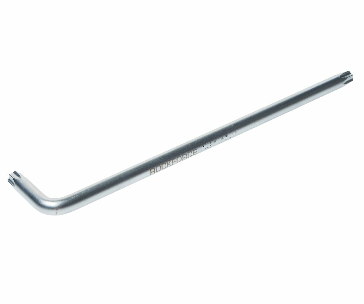 Ключ торкс TORX Г-образный T-50H с отверстием экстрадлинный, арт RF76750XL ROCKFORCE