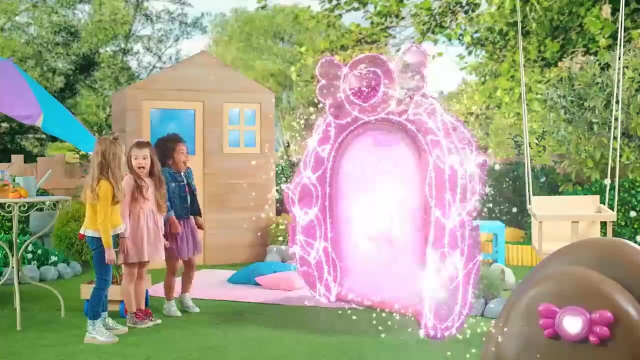 Кукла Край Бебис IMC Toys "Cry Babies Dressy Tina", интерактивная, в костюме синего динозавра