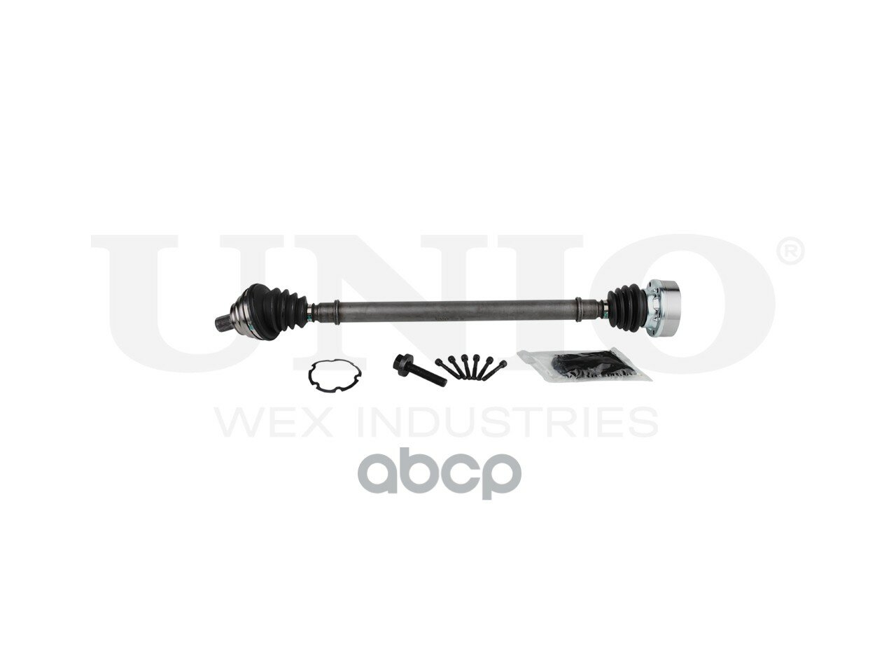 Привод в сборе передний правый VW Passat B6, B7 05-, Golf V, VI 04-, Skoda Octavia (1Z,5E) 04- (МКПП/АКПП) UNIO арт. CVJ-10041