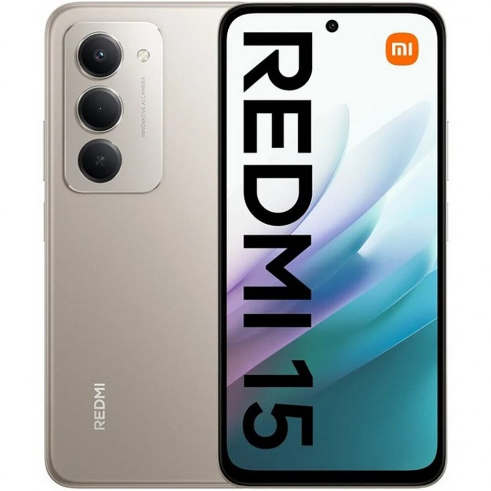 Redmi 15 NFC RU 8/256Гб Титановый Серый