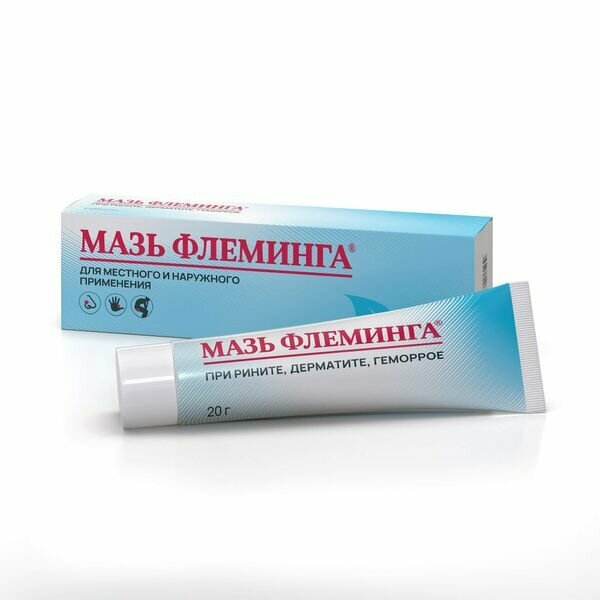Мазь Флеминга мазь для местного и наружного применения гомеопатическая туба 20г