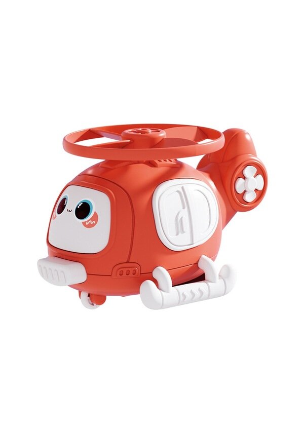 Бамбуковая стрекоза, игрушка для запуска, инерционная передняя, Shaba, красная 01