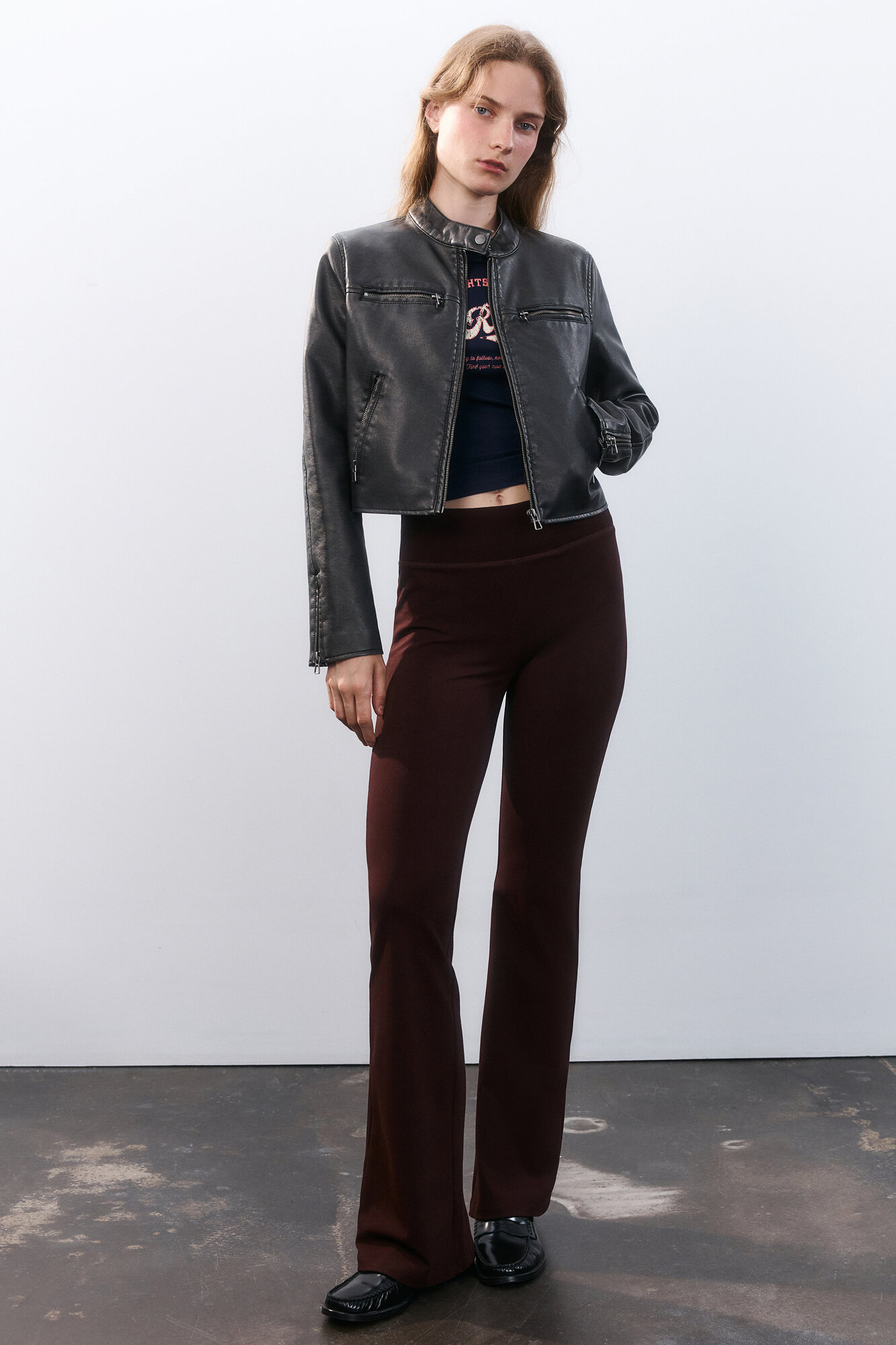 Брюки клеш Young Casual