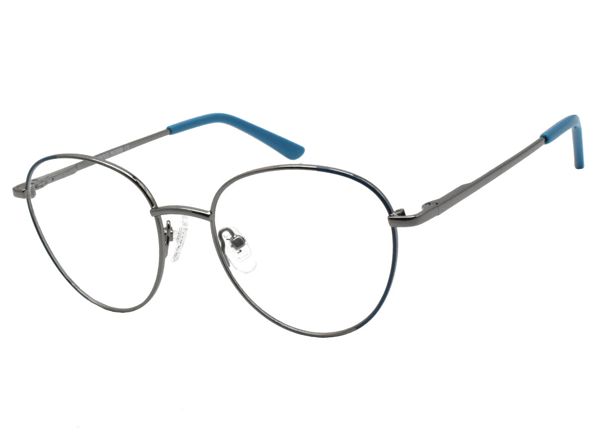 Оправа для очков Mario Rossi Giovani MR14-406 20 пол Детские форма оправы Геометрическая цвет оправы Стальной, Синий