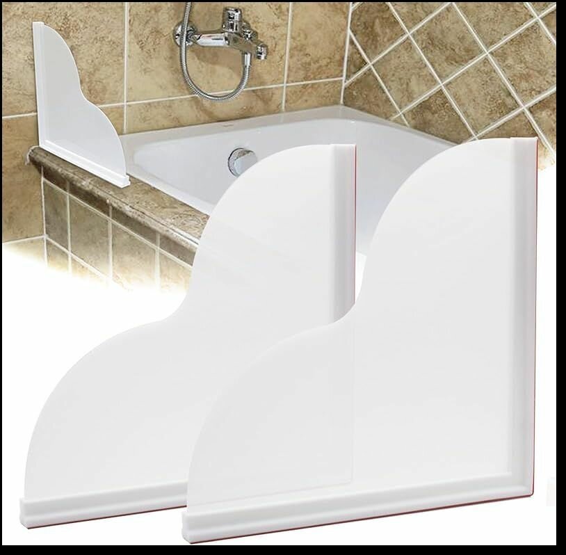 Силиконовый ограничитель воды для ванны/Барьер от воды для ванной 23.5cmx23.5cm