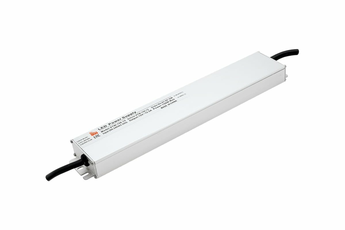 Ультратонкий блок питания SWG в металлическом корпусе, IP67, 150W, 12V, XTW-150-12 00-00003070