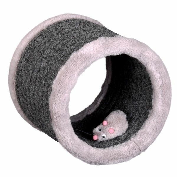 Когтеточка Кот Лукас "Колесо", с мышкой, 20х20 см