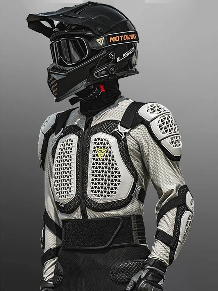 Моточерепаха с полной защитой корпуса для мужчин и женщин