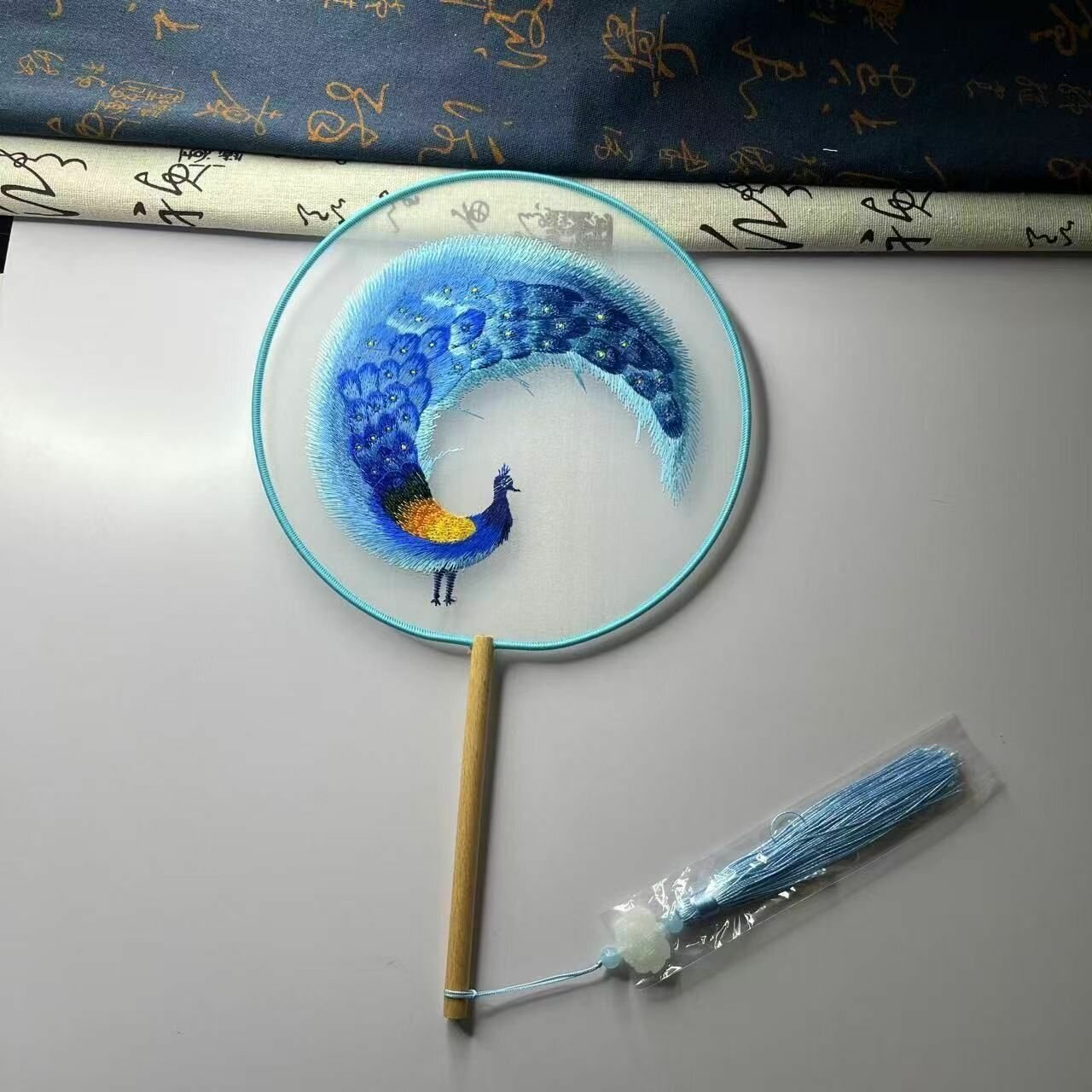 Веер круглый