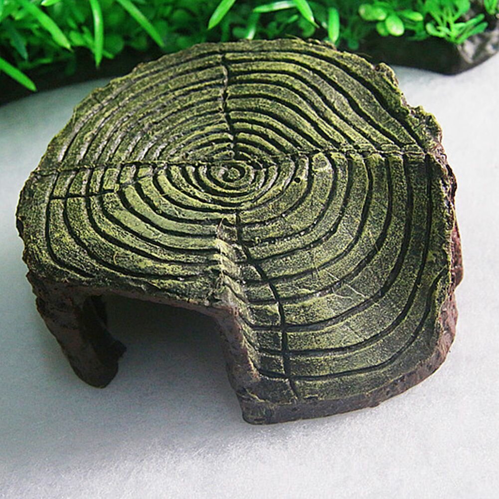 Каменный мост с черепахой для аквариума 15 см