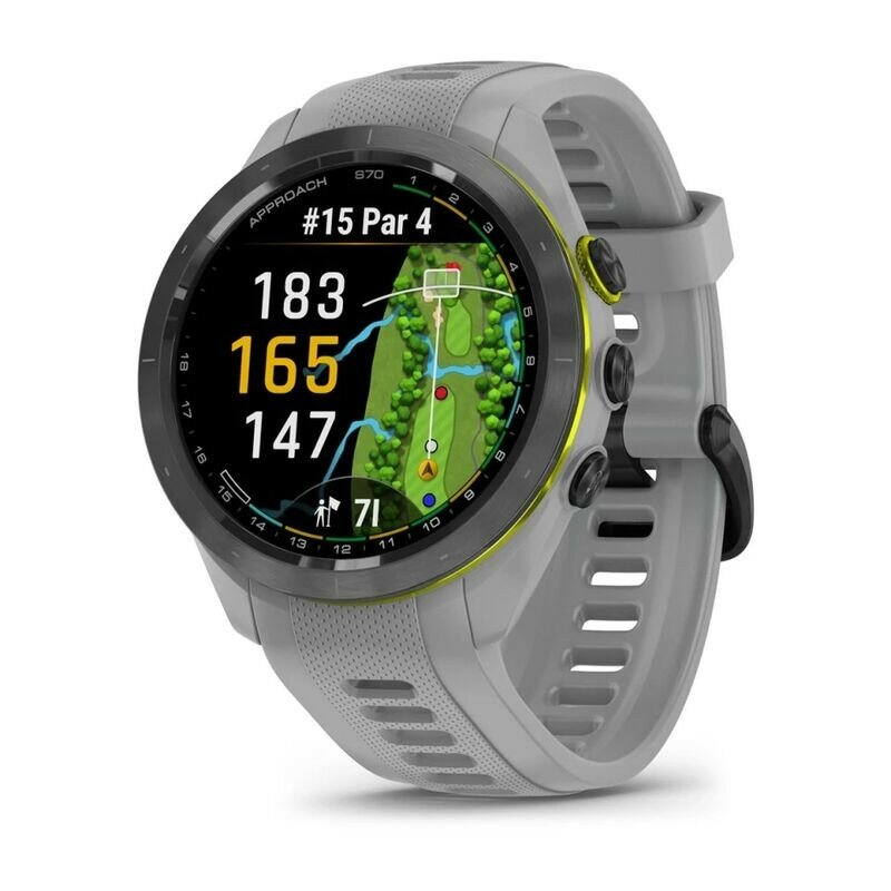 Часы Garmin Approach S70 - 42 mm Black Ceramic Grey 010-02746-11