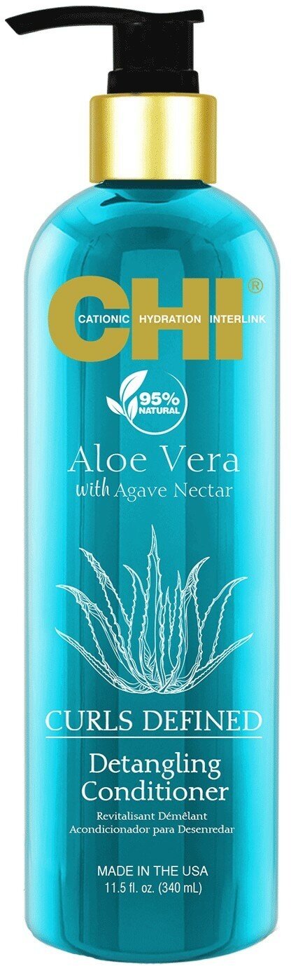 Кондиционер для облегчения расчесывания - CHI Aloe Vera with Agave Nectar Conditioner 340 мл 340 ml