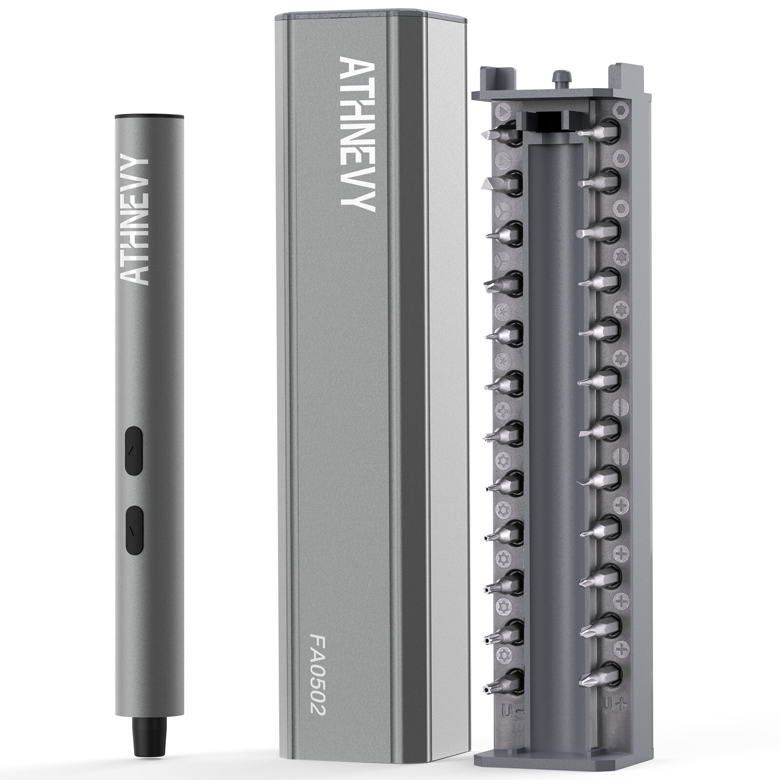 Мини-отвёртка 3.7В, беспроводная, 24 бита, Type-C, подсветка, для DIY и ремонта электроники