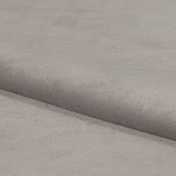 Ткань 1 м/п бархат 150 см цвет бежево-серый