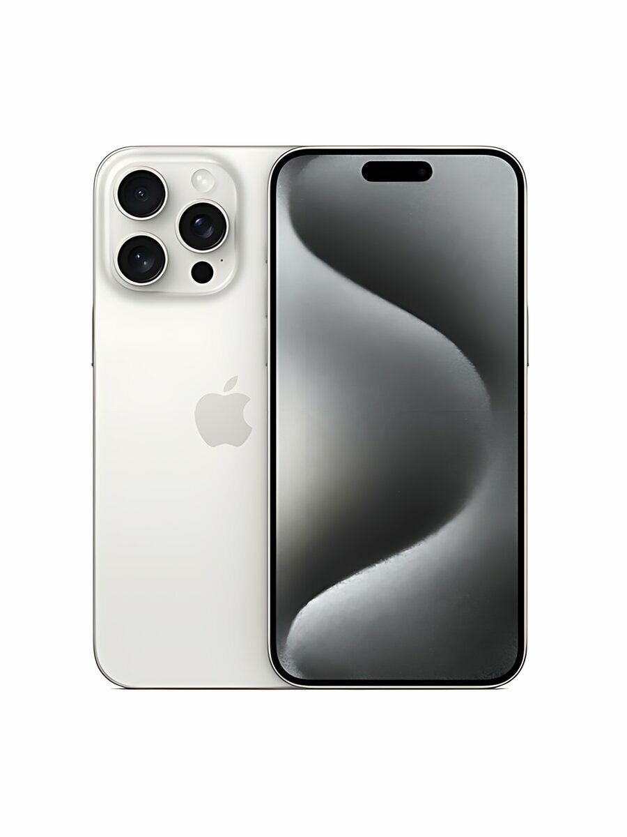 Смартфон Apple Iphone 15 Pro 1 ТБ (White Titanium), (Dual SIM)