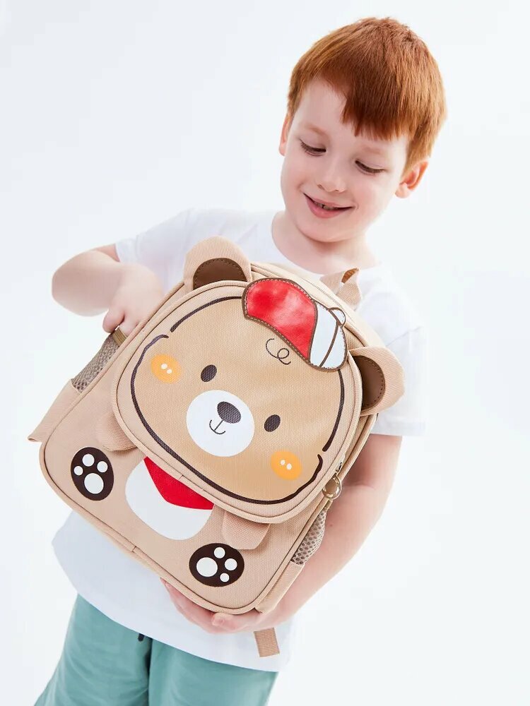 Детский рюкзак Chanti Kids "Львенок", для мальчиков, коричневый