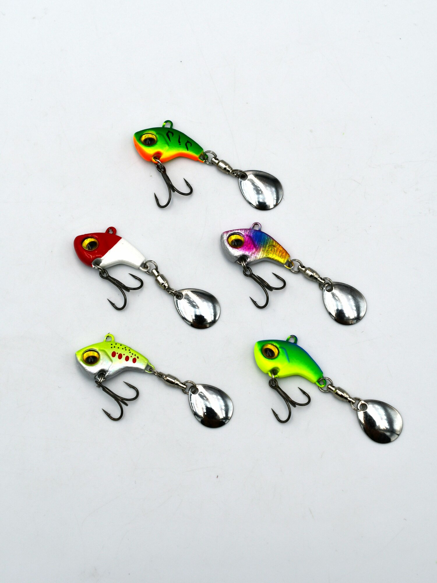 Набор тейл-спиннер COLUMBIA Little BOMB 6.5гр на окуня; берша